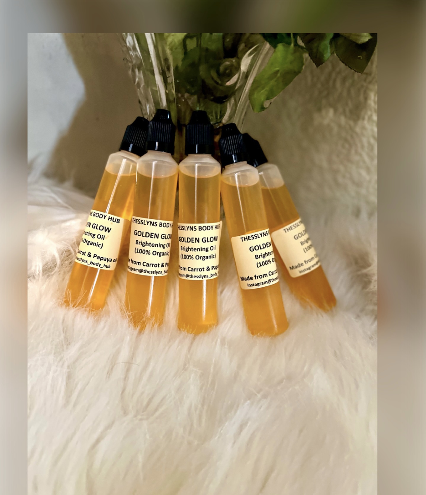 Golden glow oil - ThessLyn Body Hub